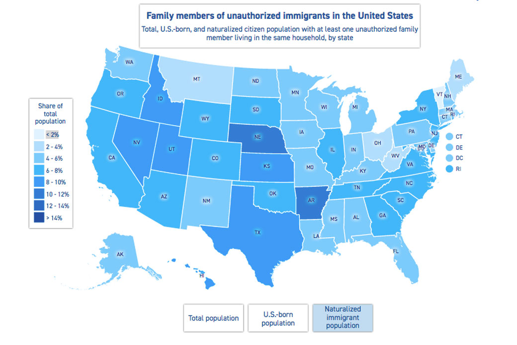 State-by-State Estimates of the Family Members of Unauthorized ...