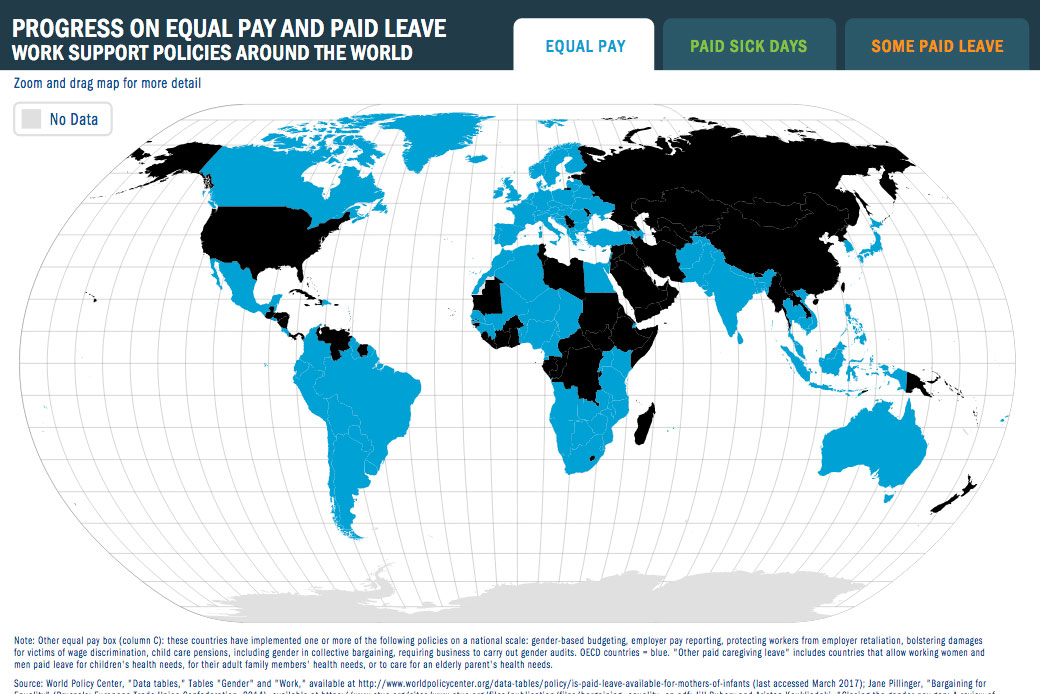 Global Progress on Equal Pay and Paid Leave - Center for American Progress