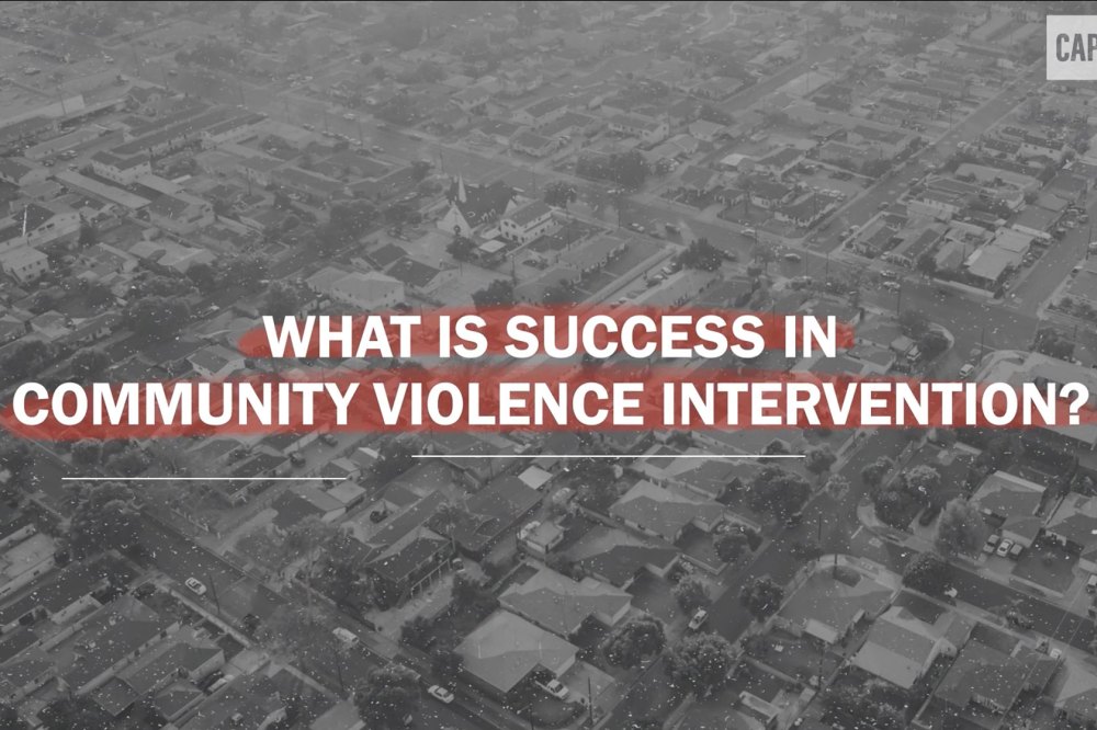 Community Violence Intervention: James Timpson and Roca’s Use of CBT ...